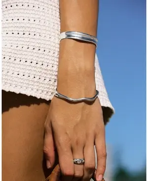 ATOLEA Sol Cuff - Silver