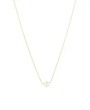 ATOLEA Baroque Pearl Choker - Gold