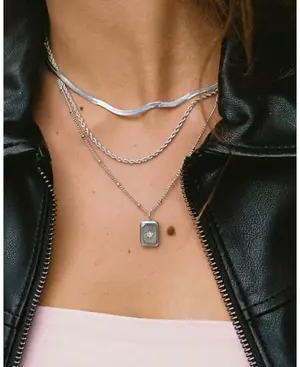 ATOLEA Starlight Necklace - Silver