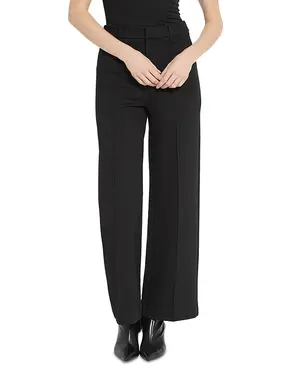 Lyssé Nadia Ponte Wide Leg Pants - Black