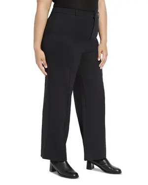 Lyssé Nadia Zip Front Ponte Pants - Midnight