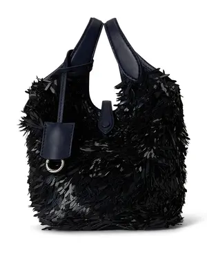 Polo Ralph Lauren Polo Play Beaded Silk Tote & Crossbody