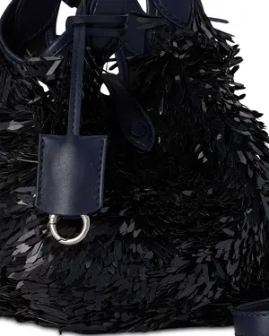 Polo Ralph Lauren Polo Play Beaded Silk Tote & Crossbody