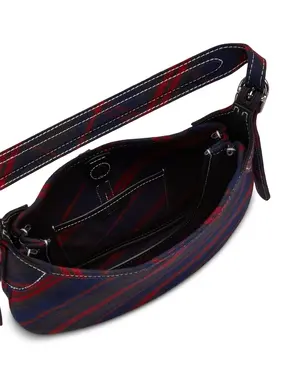 Polo Ralph Lauren Polo Id Plaid Twill Small Shoulder Bag