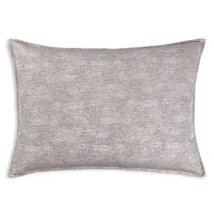HUDSON PARK COLLECTION Reed Stone Standard Sham Set Exclusive - Grey