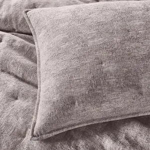 HUDSON PARK COLLECTION Reed Stone Standard Sham Set Exclusive