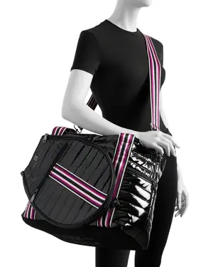 THINK ROYLN Love Tennis Quilted Tote