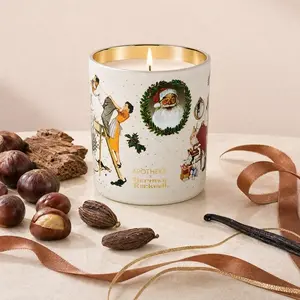 APOTHEKE Cardamom Chestnut Norman Rockwell Classic Candle 10.5