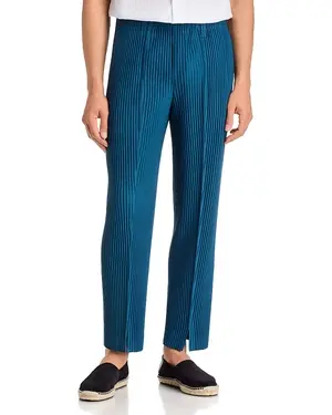 Issey Miyake Tailored Pleats Pants - Shadow Blue