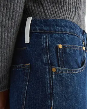 JIL SANDER Mid Rise Lightweight Denim Flare Jeans In Medium