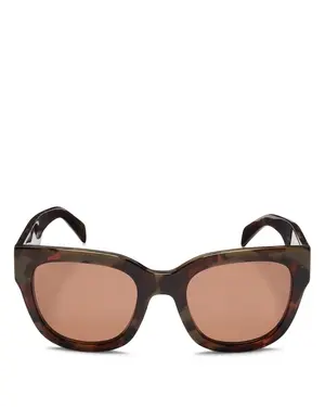 Prada Square Sunglasses, 52mm