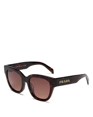 Prada Cat Eye Sunglasses, 53mm - Brown Gradient