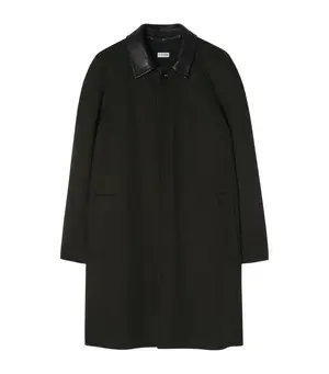 Burberry Wool-cashmere Car Coat