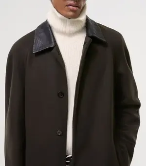 Burberry Wool-cashmere Car Coat