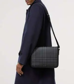 Burberry City Check Messenger Bag