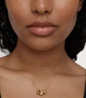 Monica Vinader Vermeil Antica Pendant Neclace