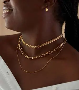 Monica Vinader Vermeil Heirloom Bracelet