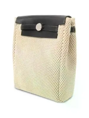 Hermès 1990 Mini Herbag Cross Body Bag - Neutrals
