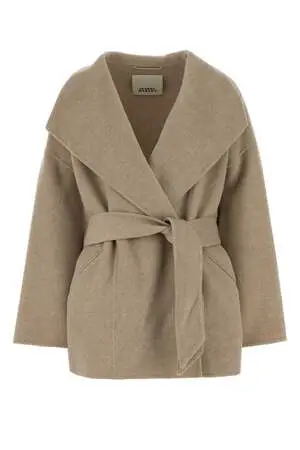 Isabel Marant Étoile Sand Wool Blend Caeton Coat