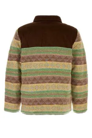 Guest In Residence Wool Blend Western Industry Padded Jacket - Multicolor