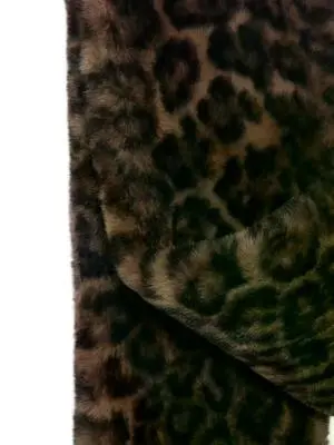 Apparis Kai Leopard-print Faux-fur Scarf