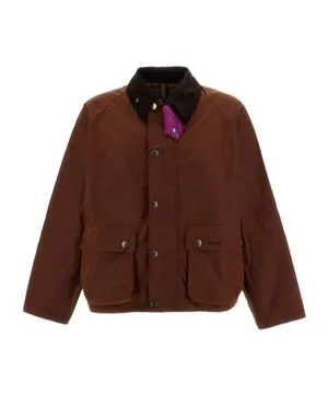 Barbour X Paul Smith Key Transport Waxed Jacket - Brown