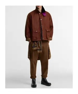 Barbour X Paul Smith Key Transport Waxed Jacket