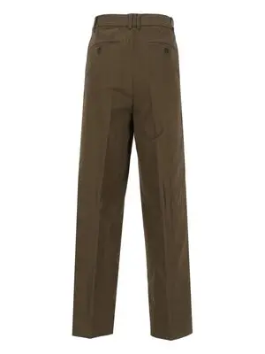 DUNST Double Pleated Wide Chino Pants - No