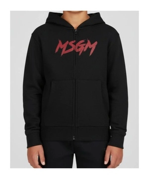 MSGM Long-sleeve Hooded Sweatshirt