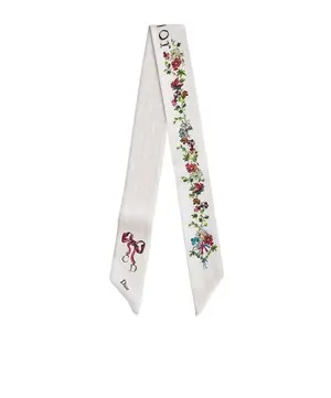 Dior Dioriviera Arabesque Mitzah Scarf - White