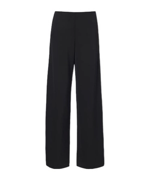 THE ROW Farah Wool And Cashmere Wide-leg Pants - Black