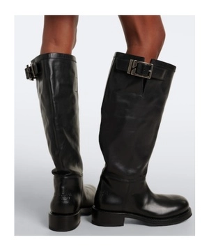 Balenciaga Leather Biker Boots