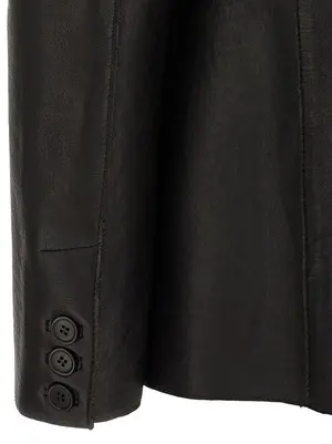 P.a.r.o.s.h Long-sleeve Leather Jacket