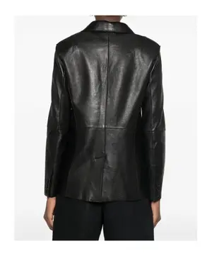 P.a.r.o.s.h Long-sleeve Leather Jacket