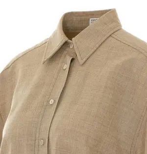Brunello Cucinelli Monile Detail Shirt
