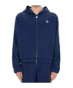 Casablanca Zip-up Hooded Track Jacket