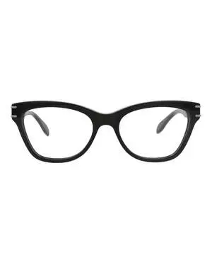 Alexander McQueen Am0401o Eyeglasses - Black Transparent