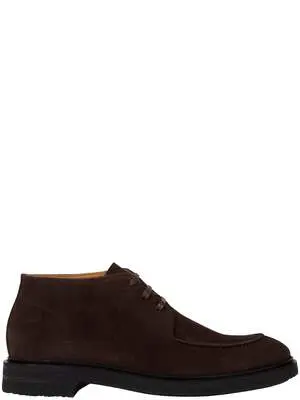 Paul Smith Leather Chelsea Boots With Rubber Sole - Brown