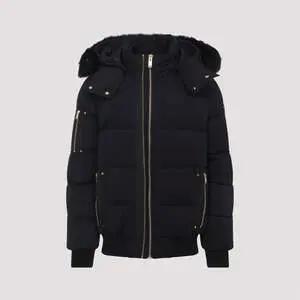 Moose Knuckles Stagg Bomber Down Jacket - Black