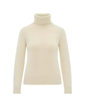 Fabiana Filippi Ribbed Turtleneck Sweater - Giallo
