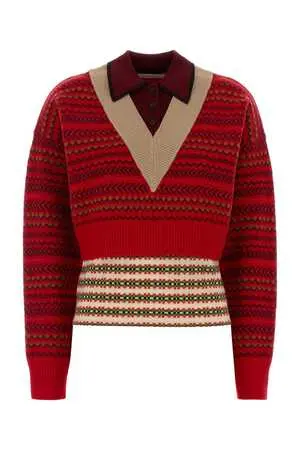 Dries Van Noten Embroidered Wool-blend Toinette Sweater - Printed