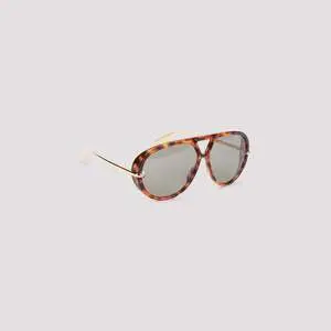 Bottega Veneta Pilot Sunglasses - Brown