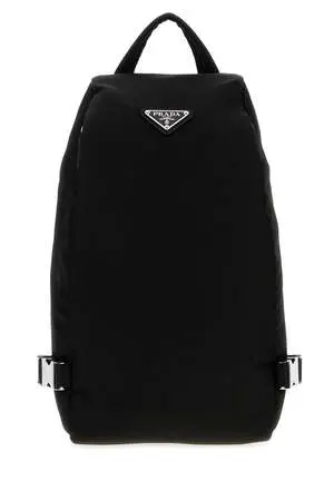 Prada Soft Fabric Mini Handbag - Nero