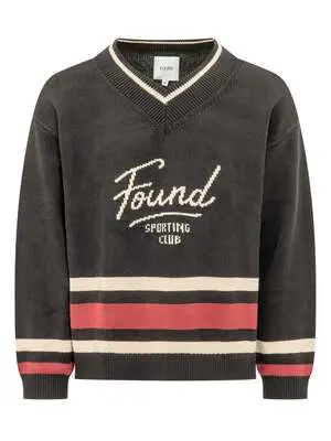 FOUND Sport Club Knit Sweater