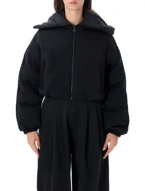 ADIDAS ORIGINALS Cropped Puffer Jacket With Hood - Nero