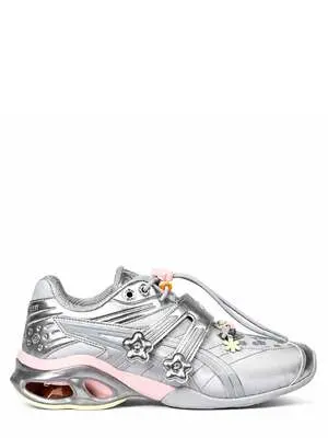 ASICS BY CECILE BAHNSEN Asics Gel-kinetic Sneaker With Applied Charms, Cushioned Sole & Quick-lace Closure - Grey