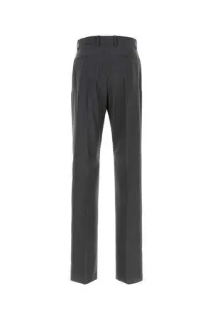 JIL SANDER Dark Grey Wool Pant