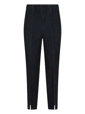 Issey Miyake Homme Plissé Pleated Trousers - Black