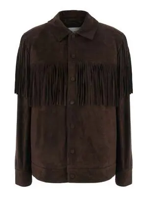 FRAME Rodeo Suede Jacket - Brown