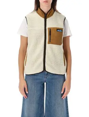 KAVU Fleece Vest With Zip Pocket